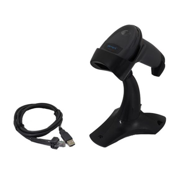 ELEMENT SCANNER KIT P100 2D-SR USB Stand Blk-extremely reliable ...